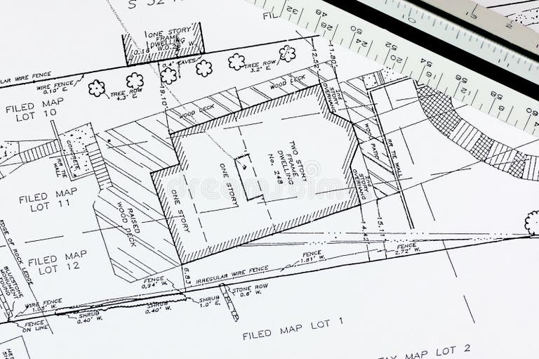 Building Plan stock photo. Image of project, dwelling - 1833972