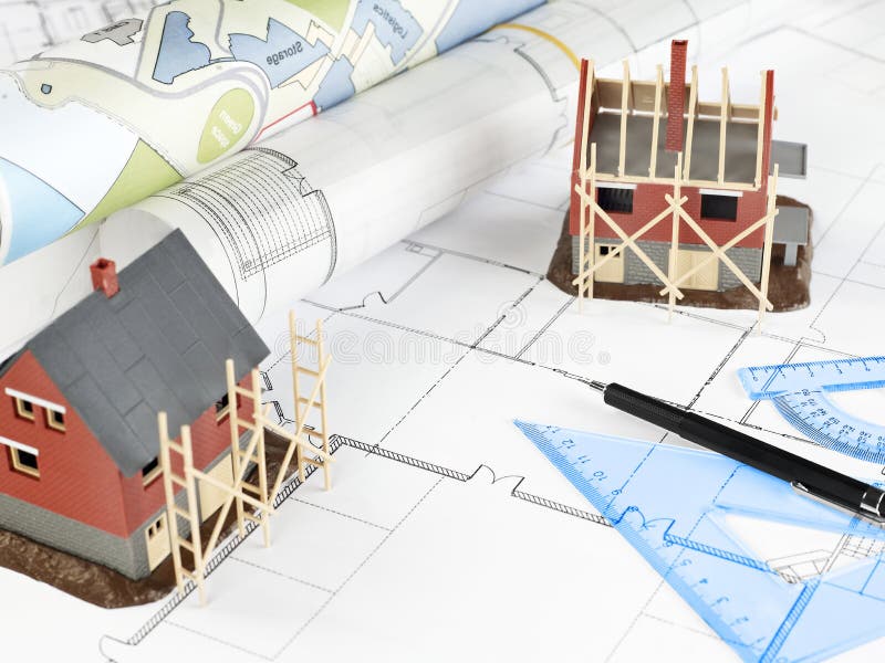 Building planning stock photo. Image of planning, design - 72482908