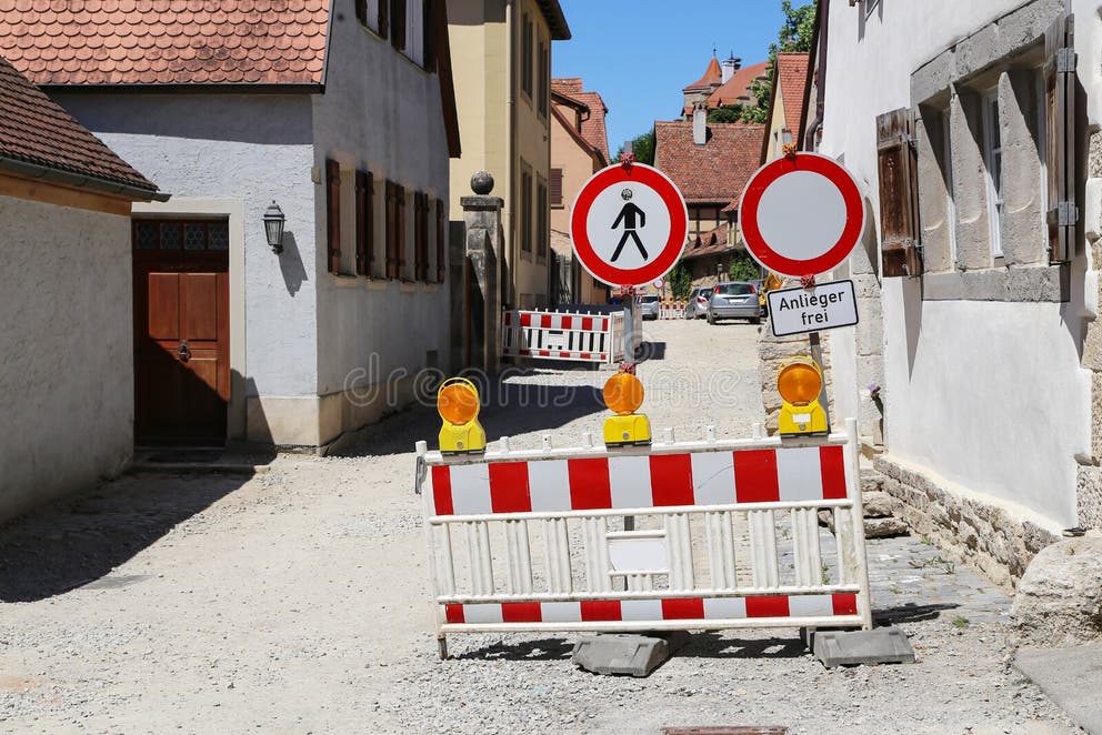 Building Plot on the Street Stock Photo - Image of construction, plot ...