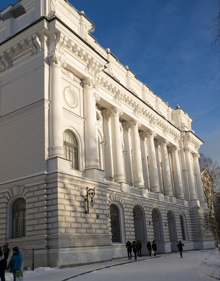 The Building of the Polytechnic University Editorial Photo - Image of ...