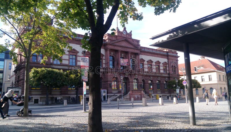 The Photo of the Main Post Office in Weimar Germany Editorial Stock ...