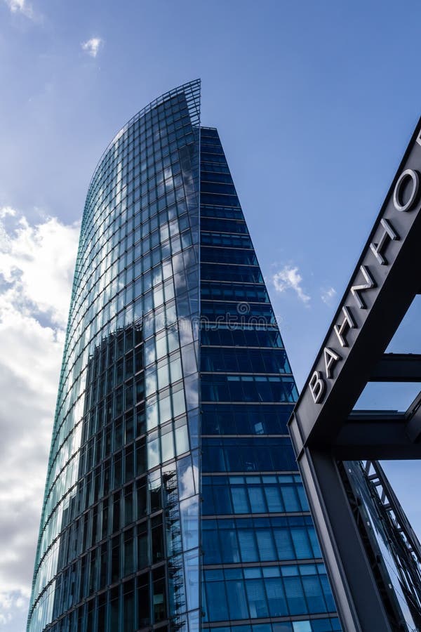 Building on Potsdamer Platz Berlin Stock Photo - Image of sightseeing ...
