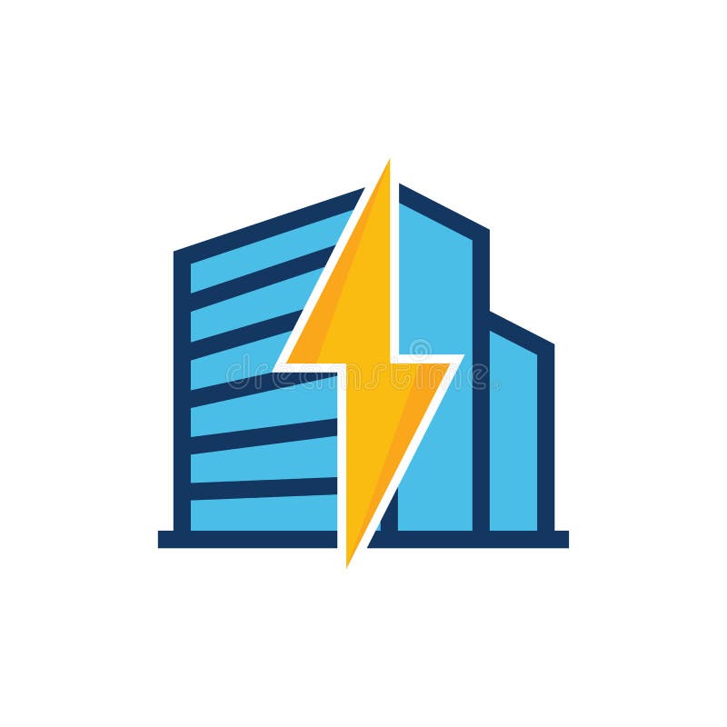 Energy Town Logo Icon Design Stock Vector - Illustration of design ...