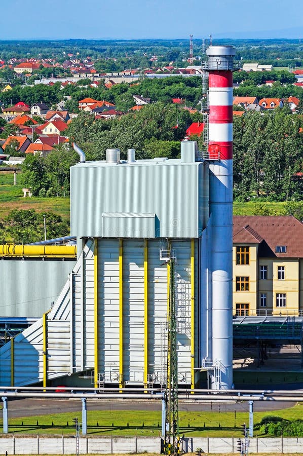 Building of the Power Station Stock Photo - Image of large, power: 61792806