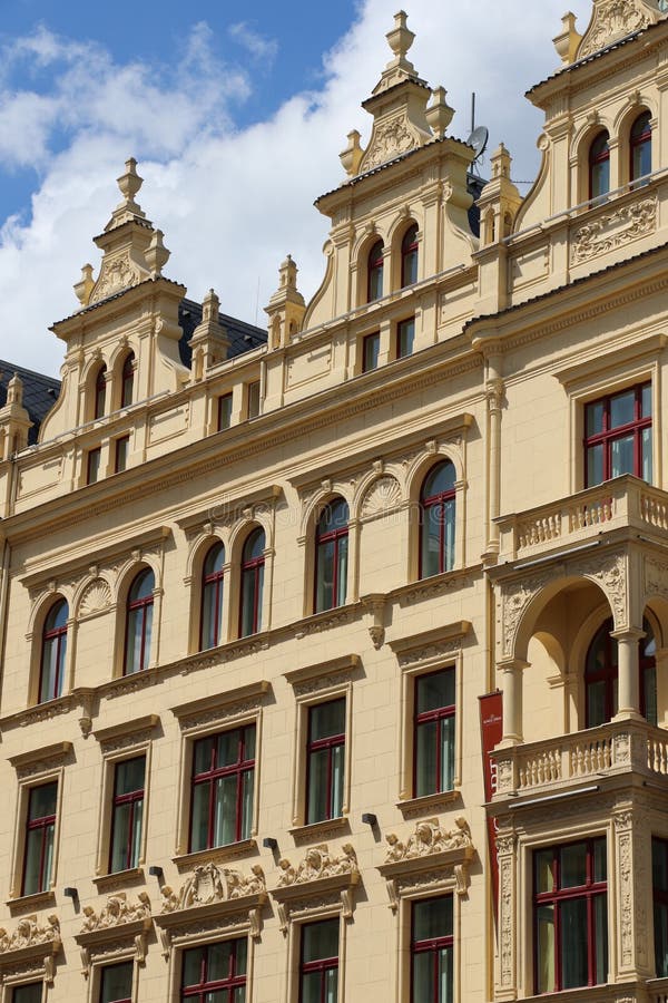 Building of Prague stock image. Image of vltava, architecture - 71867505