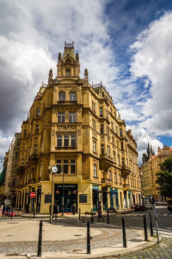 Building in Prague, Czech Republic Editorial Stock Image - Image of ...