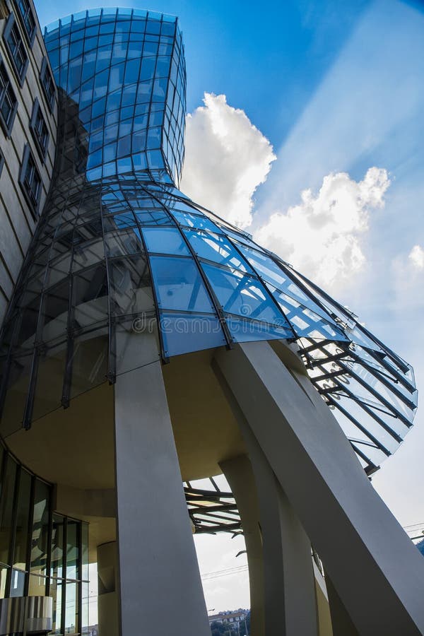 Building in Prague editorial photography. Image of center - 64838757