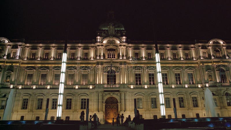 The Building Prefecture of Marseille in France Stock Photo - Image of ...