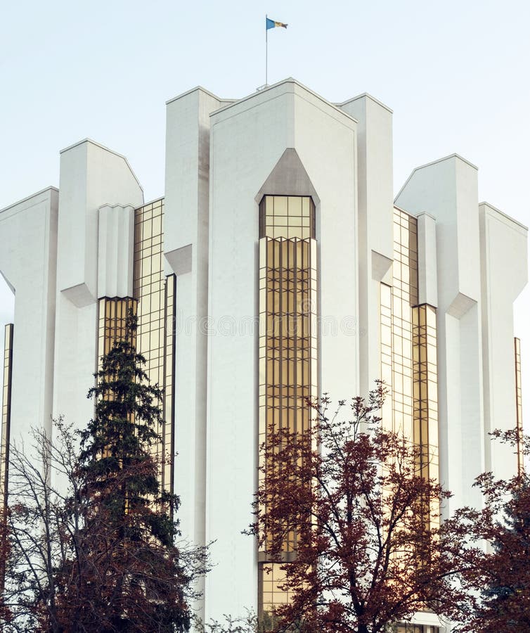 Building the Presidency of the Republic of Moldova Stock Photo - Image ...