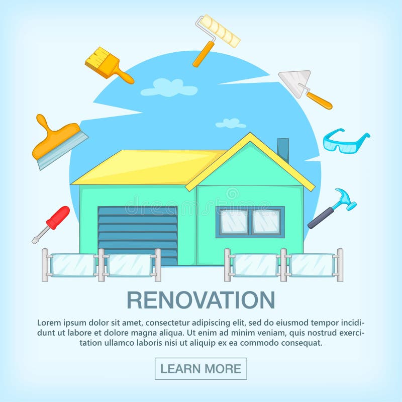 Repair of Building Icons Set, Flat Style Stock Vector - Illustration of ...