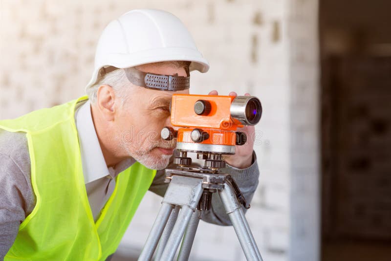 Building Processes. Leader Part Stock Image - Image of focus, industry ...