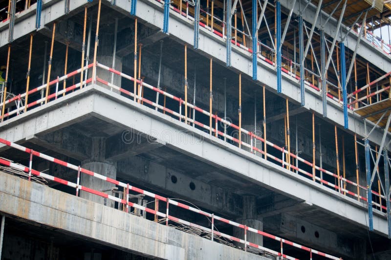 Building in progress stock image. Image of signaling - 49652691