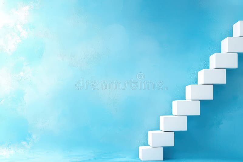 Building Progress Steps To Success Abstract Concept Digital Environment ...