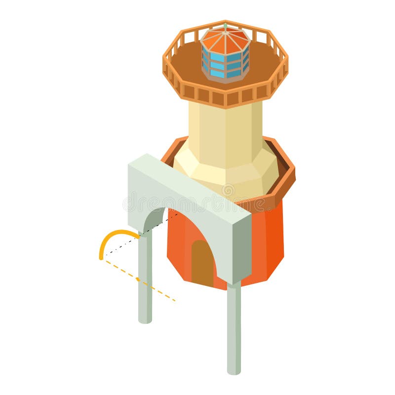 Building Project Icon Isometric Vector. Arch Project and Large ...