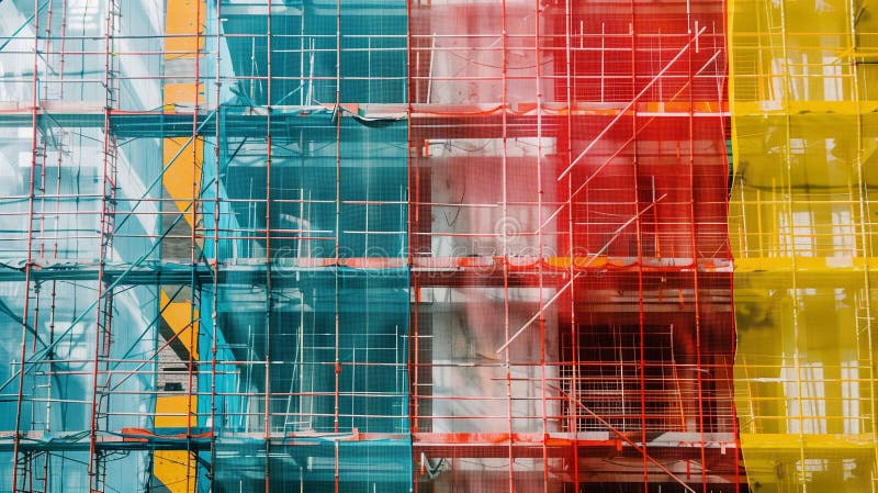 Building Protection Wrapping by Safety Textile Net, Development and ...