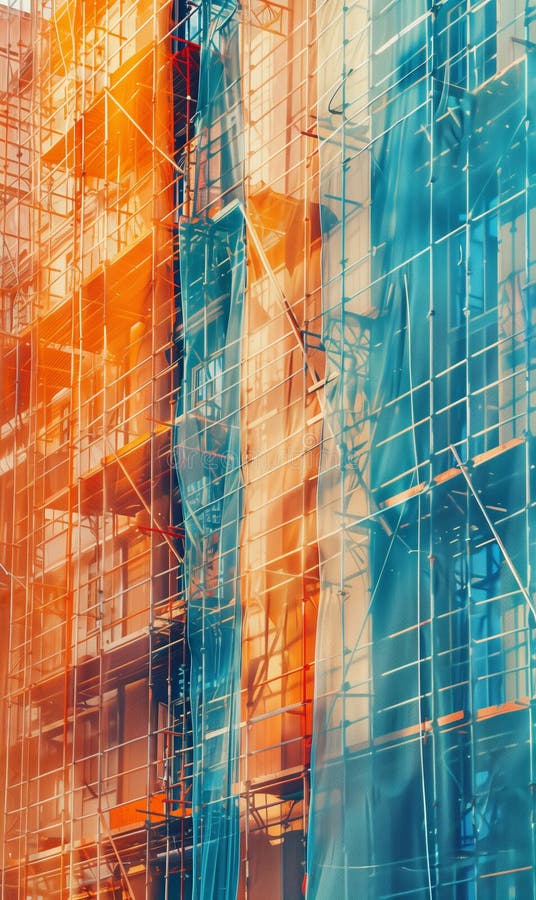 Building Protection Wrapping by Safety Textile Net, Development and ...