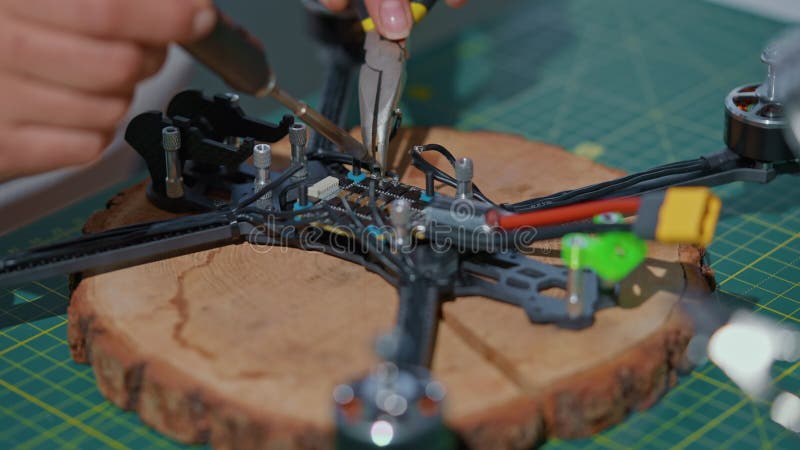 Building a Quadcopter Drone with Precision Tools and Techniques at a ...