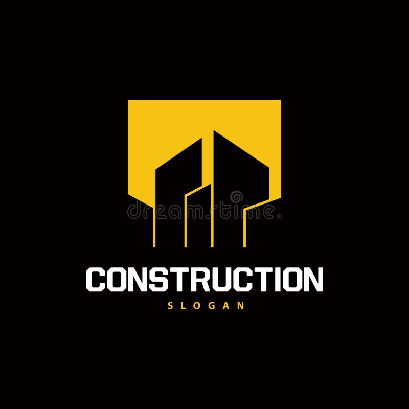 Building Real Estate Apartment Construction Logo, Elegant Premium ...