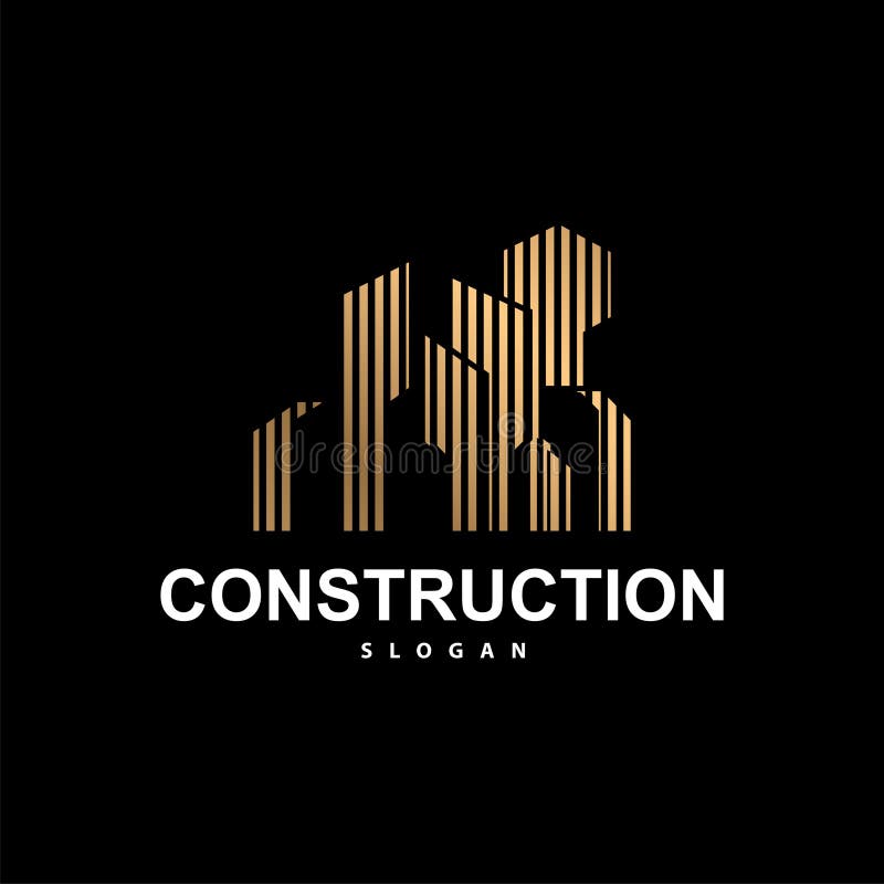 Building Real Estate Apartment Construction Logo, Elegant Premium ...