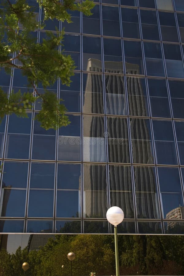 Building reflected stock photo. Image of windows, power - 25647122