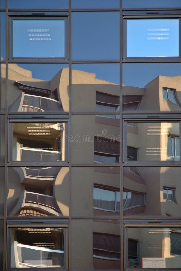Building reflection stock photo. Image of modern, building - 1016412
