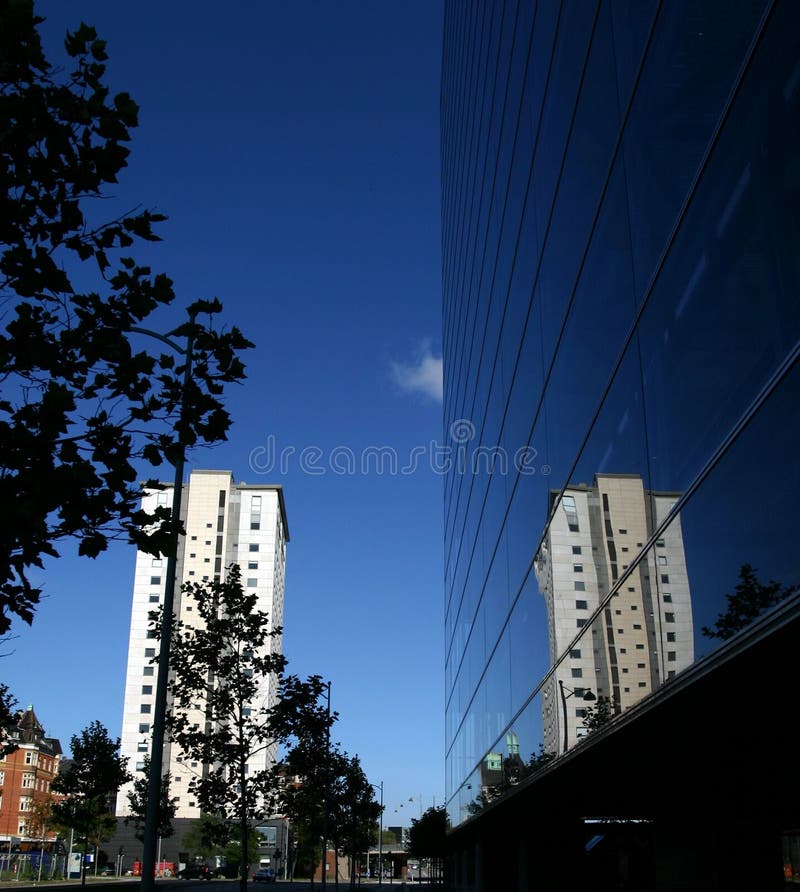 Distorted Building Reflection Picture. Image: 130083 Distorted Building Reflection Picture. Image: 130083