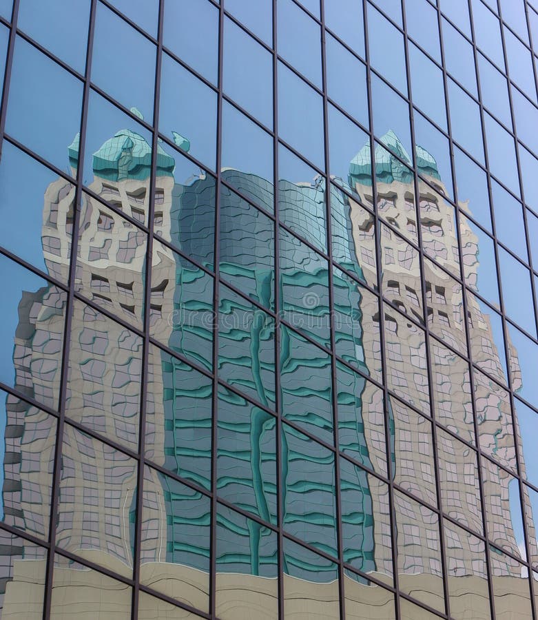 Building Reflection stock image. Image of skyscraper, tall - 272723