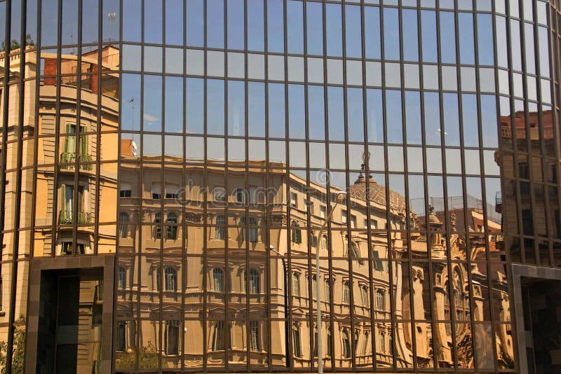 Distorted Building Reflection Picture. Image: 130083