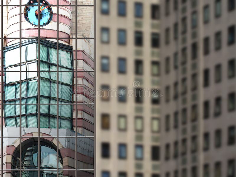 Distorted Building Reflection Picture. Image: 130083