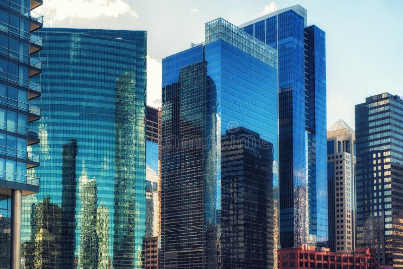 Reflections , Chicago-Illinois Editorial Stock Photo - Image of city ...