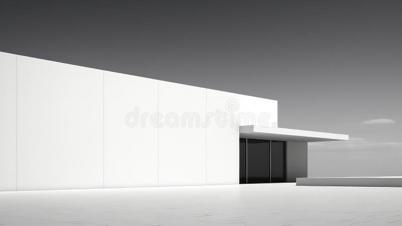 Building Render Architecture Background Stock Illustration ...