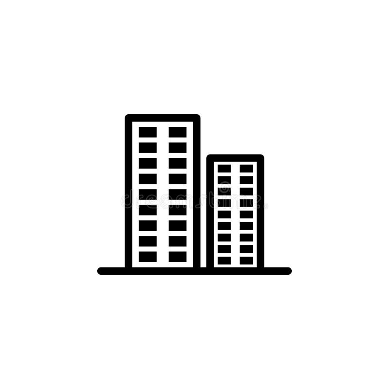 Building Residential Complex Icon. Element of Real Estate Sign for ...