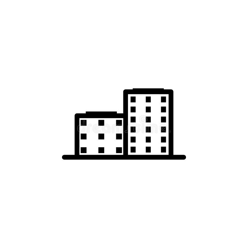 Building Residential Complex Icon. Element of Real Estate Sign for ...