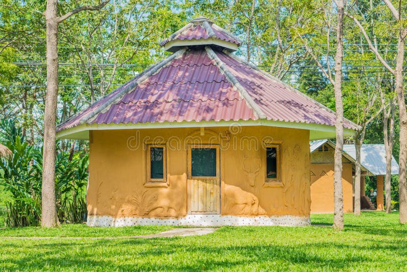 New design of soil house stock image. Image of design - 102727259