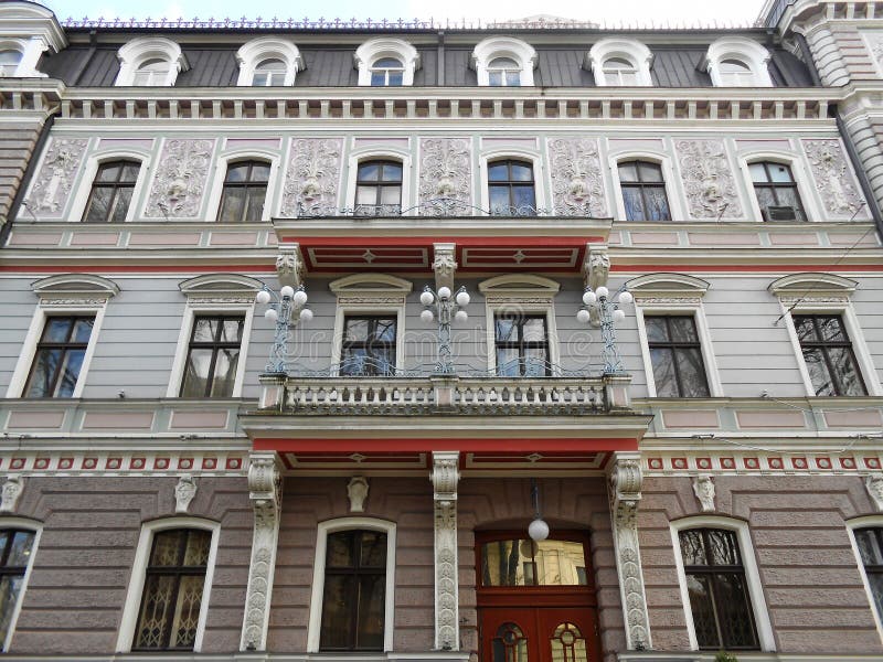 BUILDING, RIGA, LATVIA stock photo. Image of style, riga - 72809912