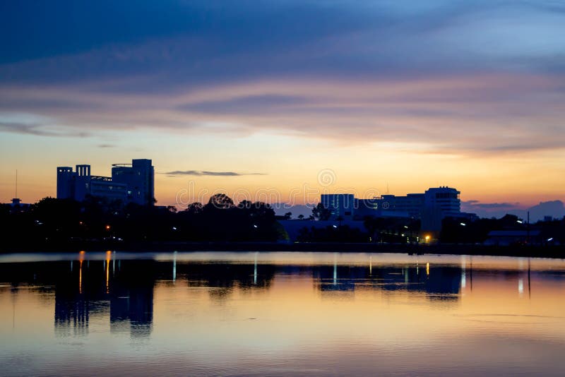 Building and the river stock photo. Image of skyline - 226153290