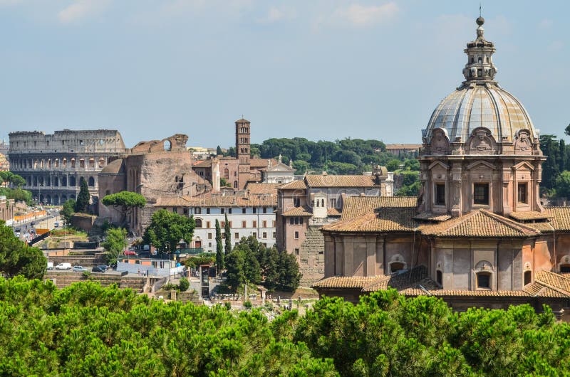 Building at rome stock image. Image of construction, monument - 99790721