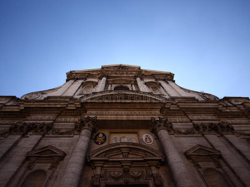 Building in Rome stock image. Image of rome, ancient - 41435009