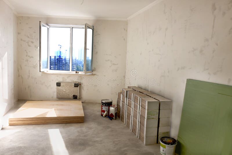 Building in a room stock photo. Image of materials, architecture - 16089700