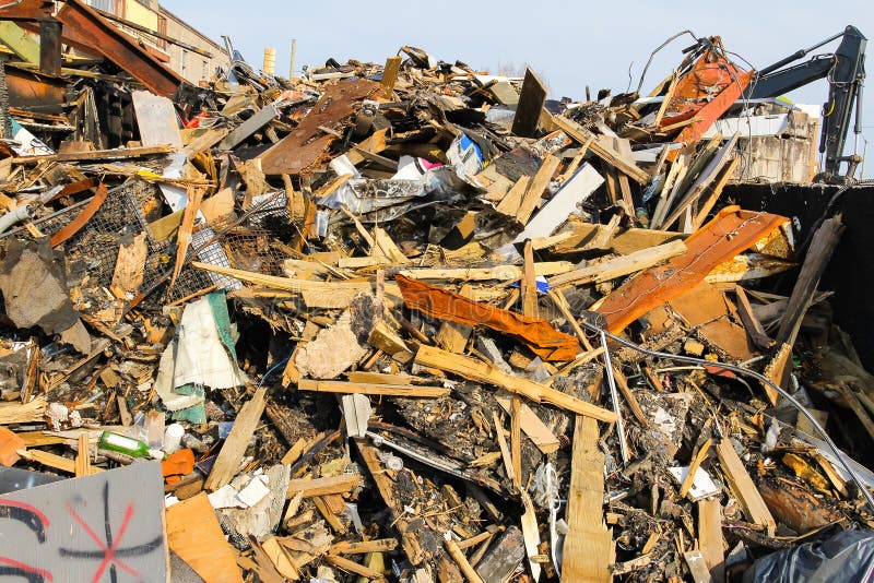 Building Rubble stock photo. Image of material, destruction - 42765026
