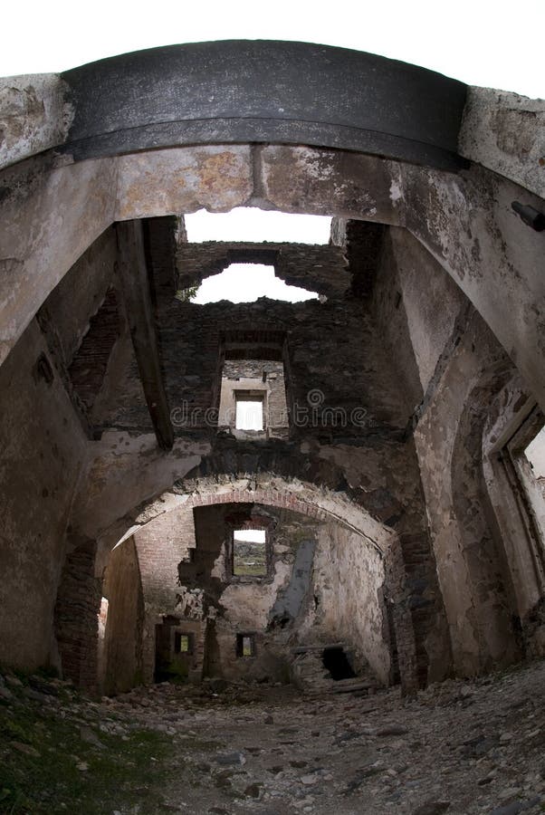 Building in ruins stock photo. Image of building, factory - 24392192