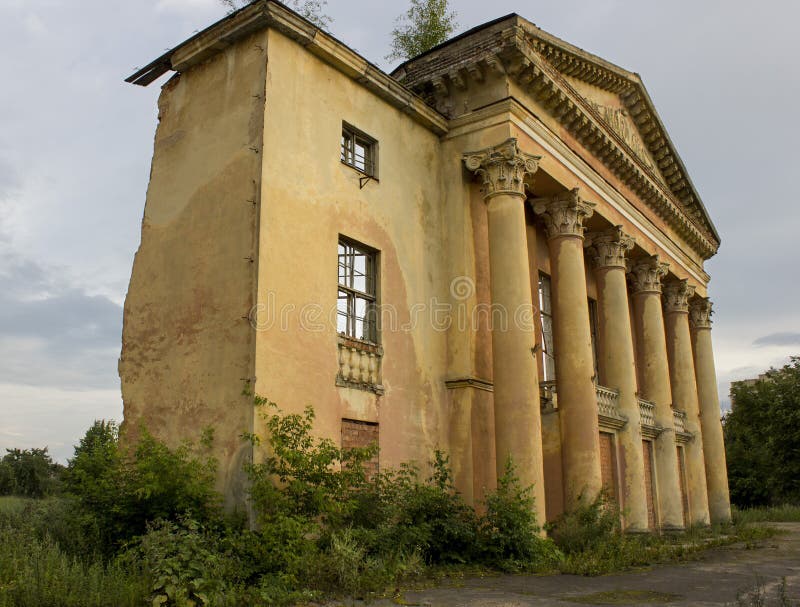 Building ruins stock image. Image of city, forest, column - 37121141