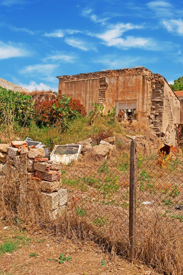 Building ruins stock photo. Image of house, clear, ancient - 32010572