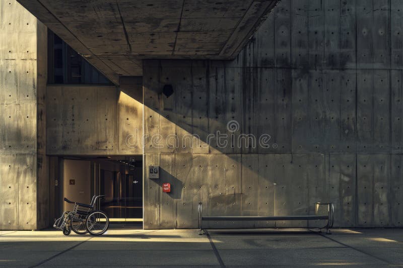 Inaccessible Architectural Design Stock Illustration - Illustration of ...