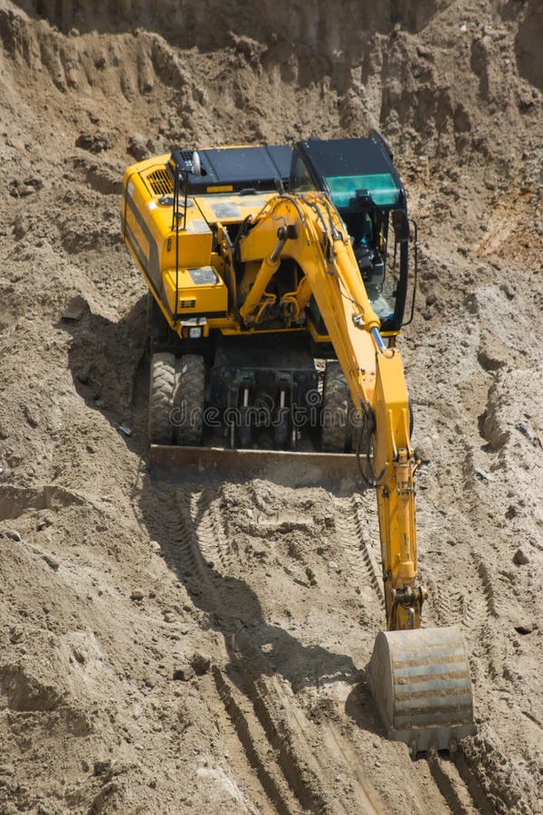 Building scoop. stock image. Image of design, bulldozer - 9821309