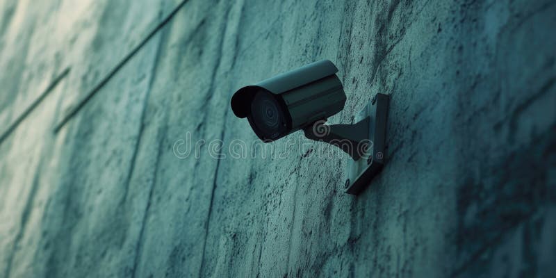 Building Security Camera stock photo. Image of building - 376140678