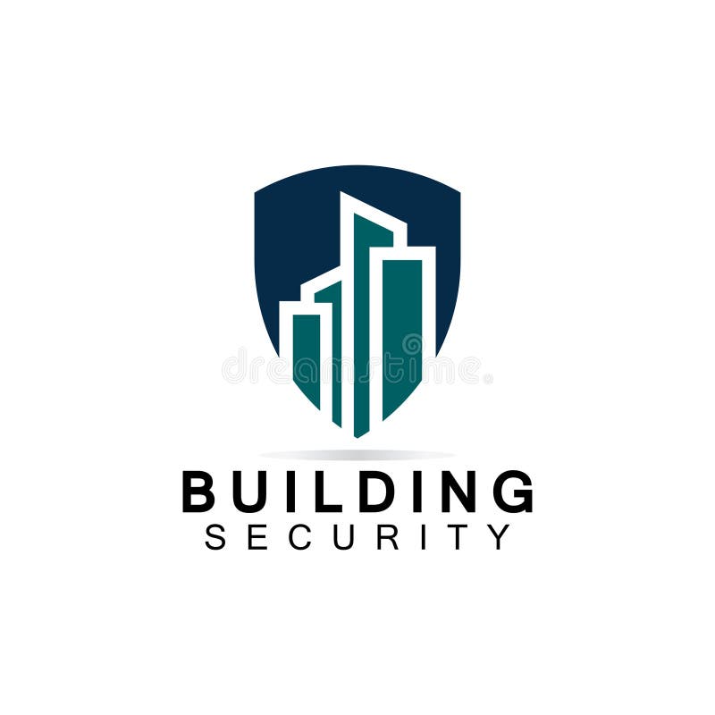 Building Security Logo Design Template Stock Vector - Illustration of ...