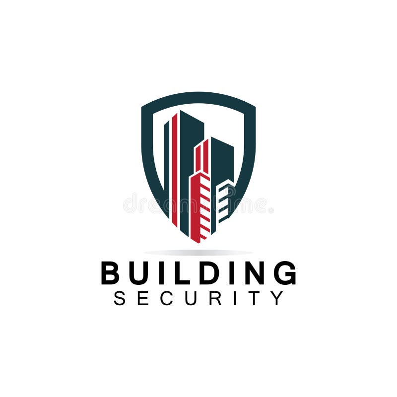 Building Security Logo Design Template Stock Vector - Illustration of ...