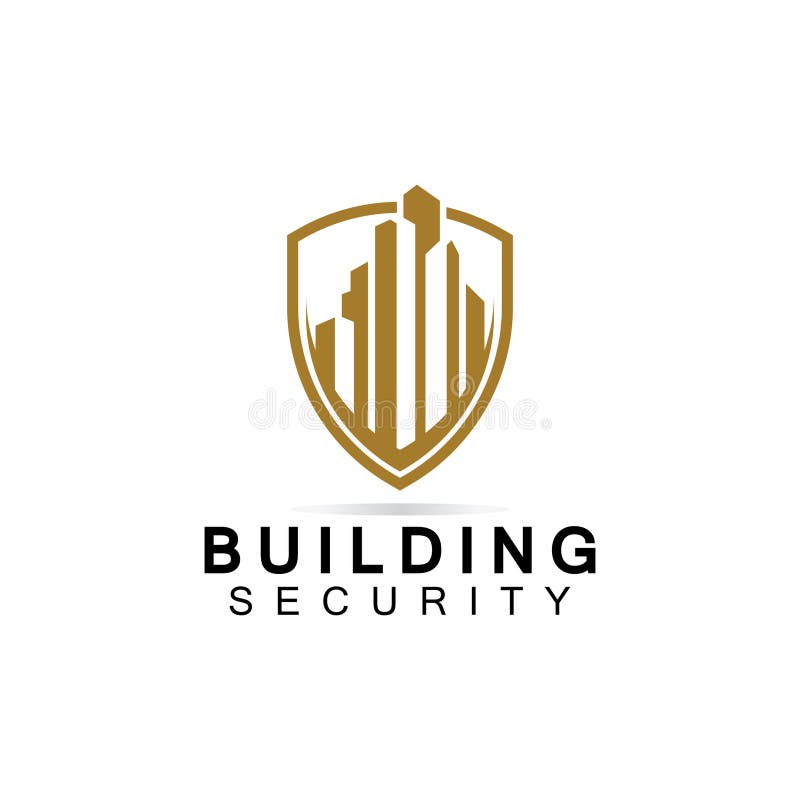 Building Security Logo Design Template Stock Vector - Illustration of ...