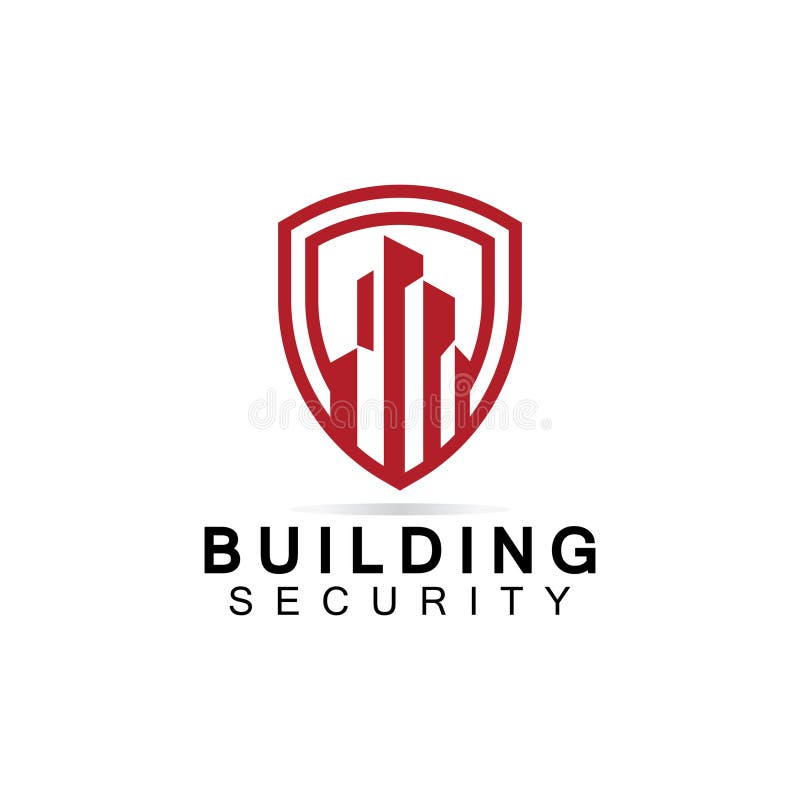 Building Security Logo Design Template Stock Vector - Illustration of ...